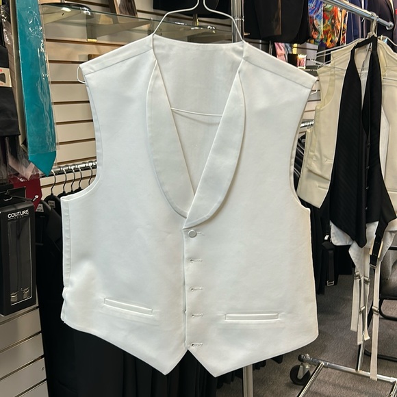 Accessories | Mens White Fullback Vest | Poshmark